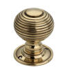 Antique Reproduction Solid Brass Door Knobs